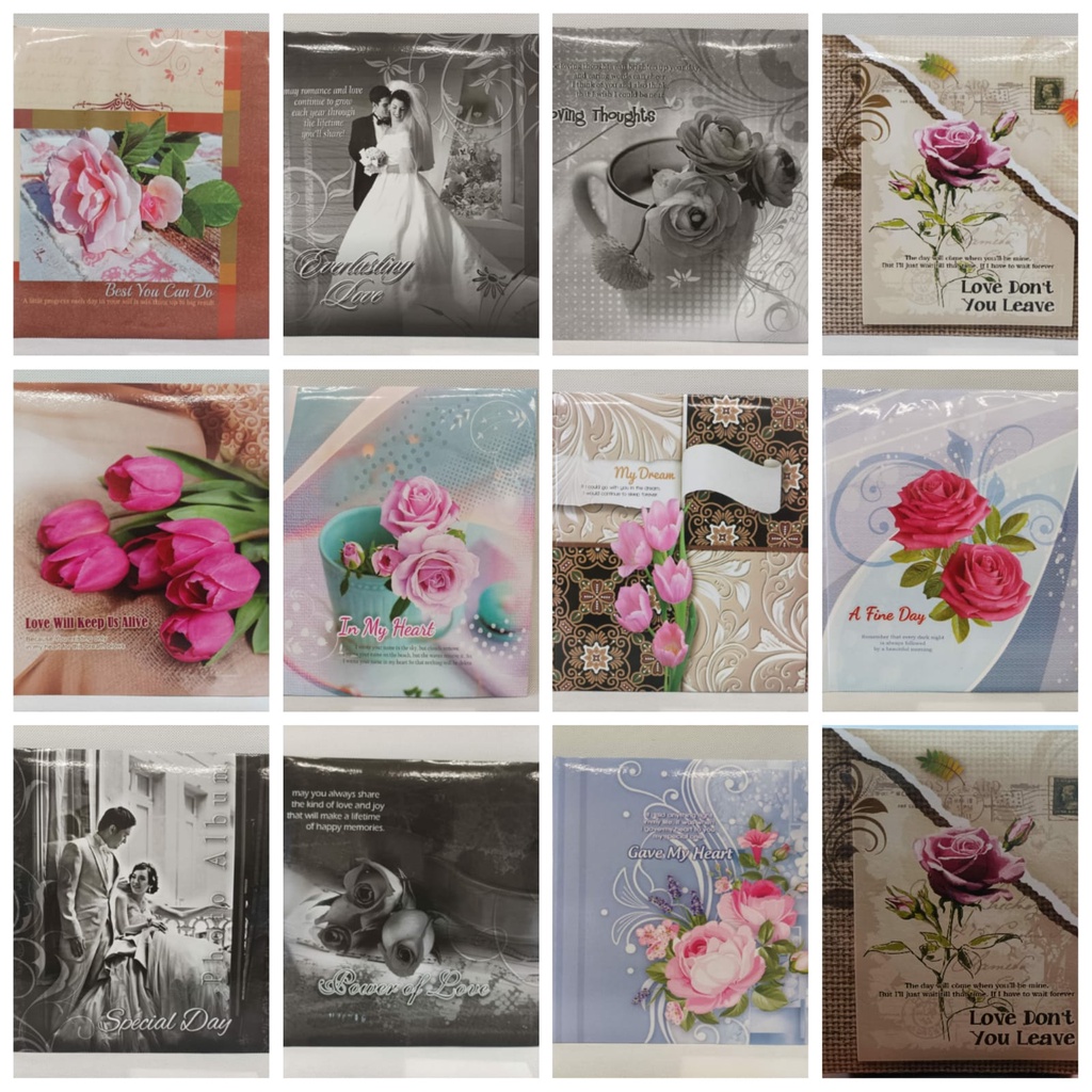 Jual ALBUM 4R KERTAS PLASTIK ISI 10 MUAT 40 FOTO | Shopee Indonesia