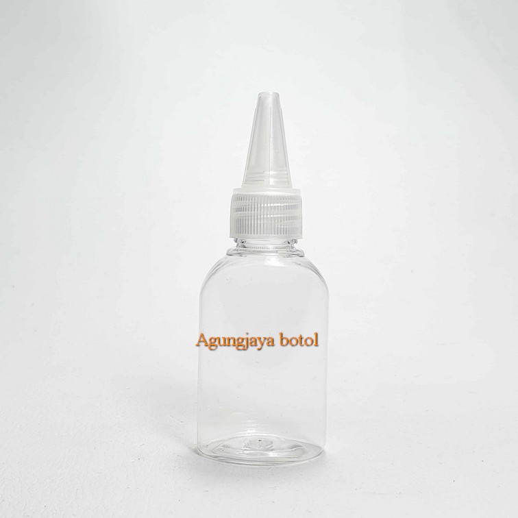 Jual Botol Pet 30 Ml Antis Gepeng Tutup Kerucut / Botol Plastik / Botol ...