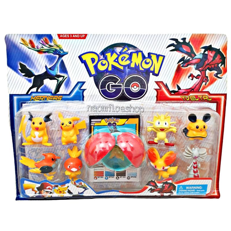 Jual Figurin pokemon PIKACHU FIGURE 9PC MAINAN POKEMON ANAK | Shopee ...