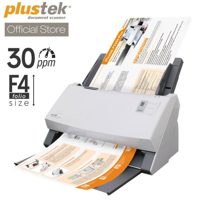 Jual Scanner Plustek SmartOffice PS396 Plus - 30 Lembar/menit (F4/Folio ...