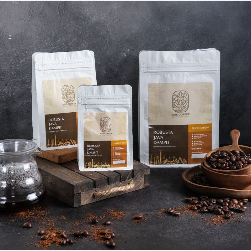 Jual Kopi Robusta Java Dampit Tirtoyudo Petik Merah 100 200 400 Gram ...