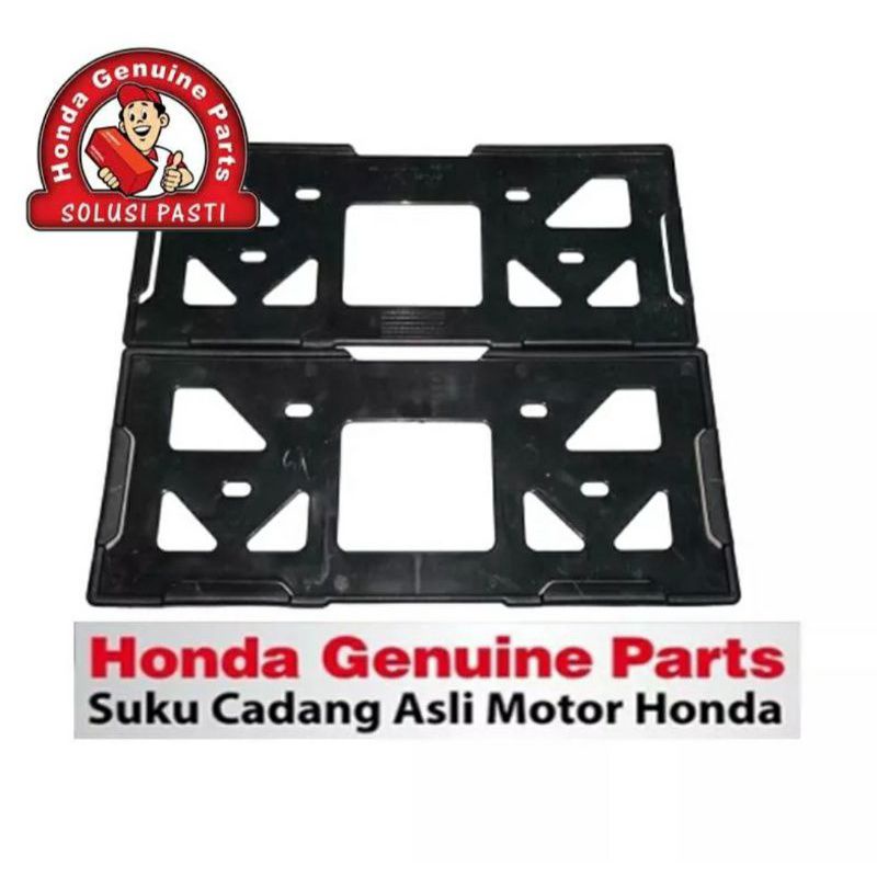 Jual Cover Plat Nomor Motor Original AHM Bisa Untuk Semua Motor ...