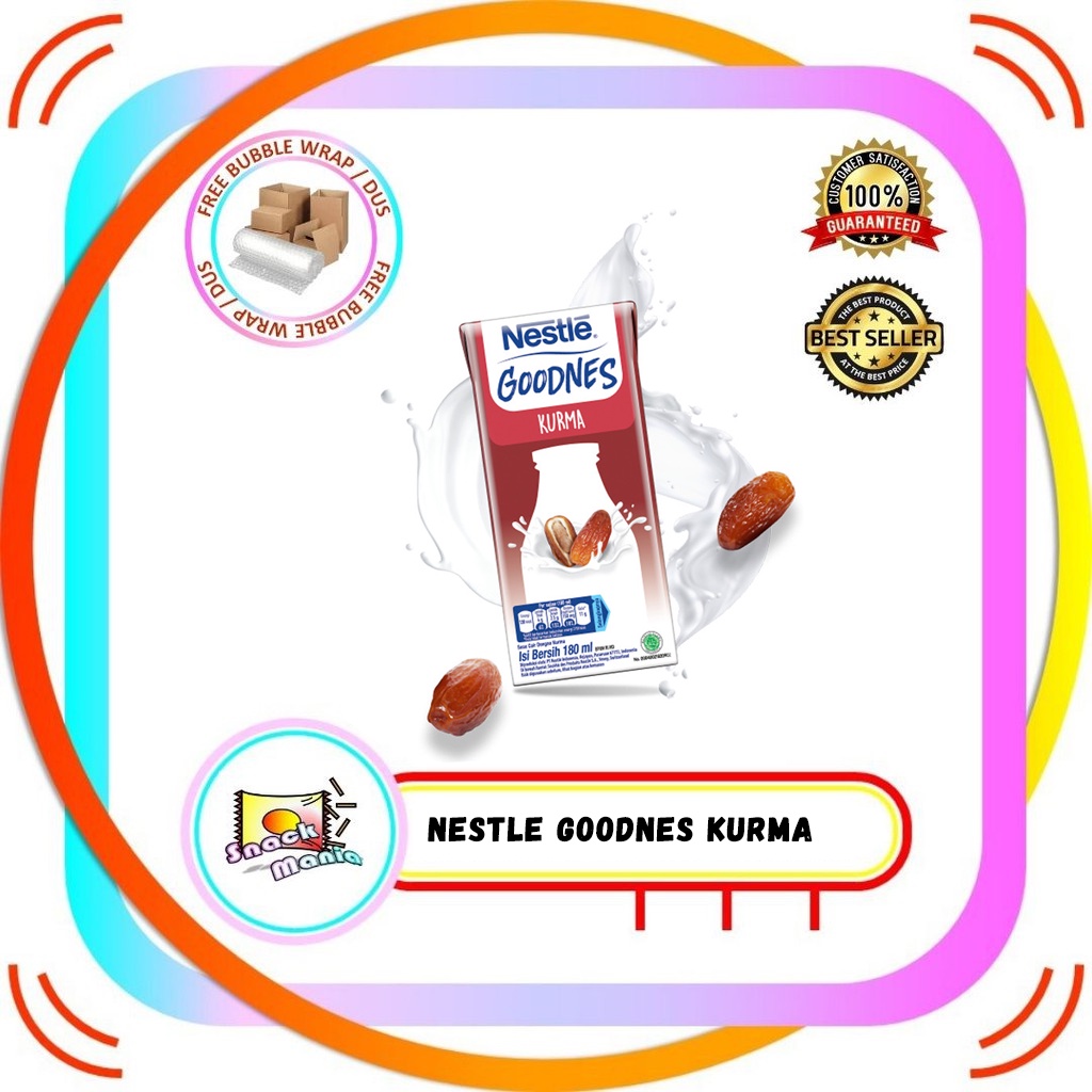 Jual Nestle GOODNES Susu UHT Kurma 180 ml | Shopee Indonesia