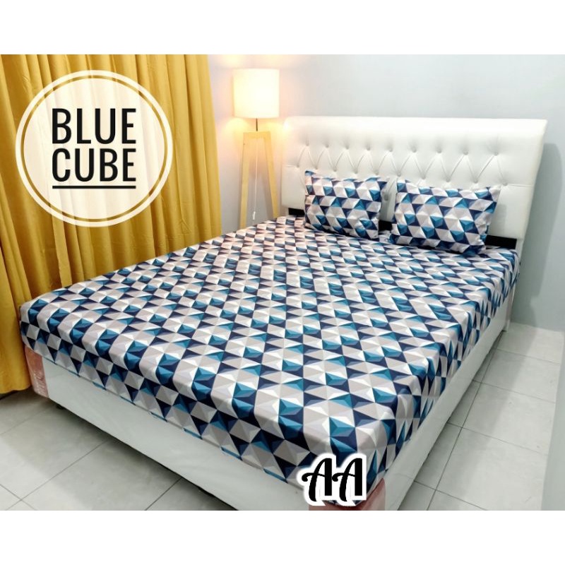 Jual Seprei Blue Cube | Shopee Indonesia