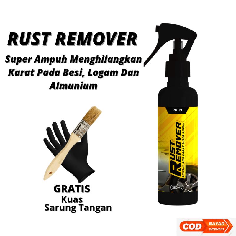 Jual Rust Remover Penghilang Karat Besi, Logam, Alumunium Dan Karat Motor Mobil | Shopee Indonesia