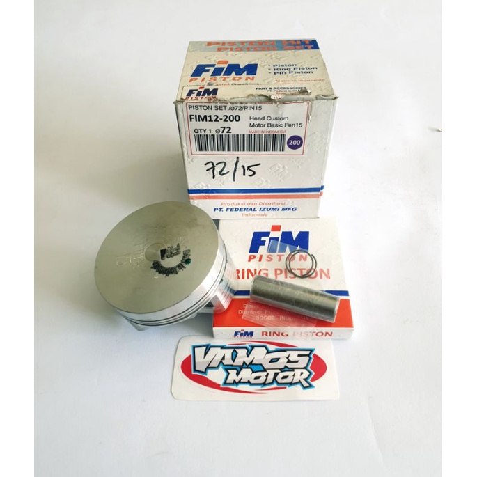 Jual Piston Fim 72 Pen 15 Mentah | Shopee Indonesia
