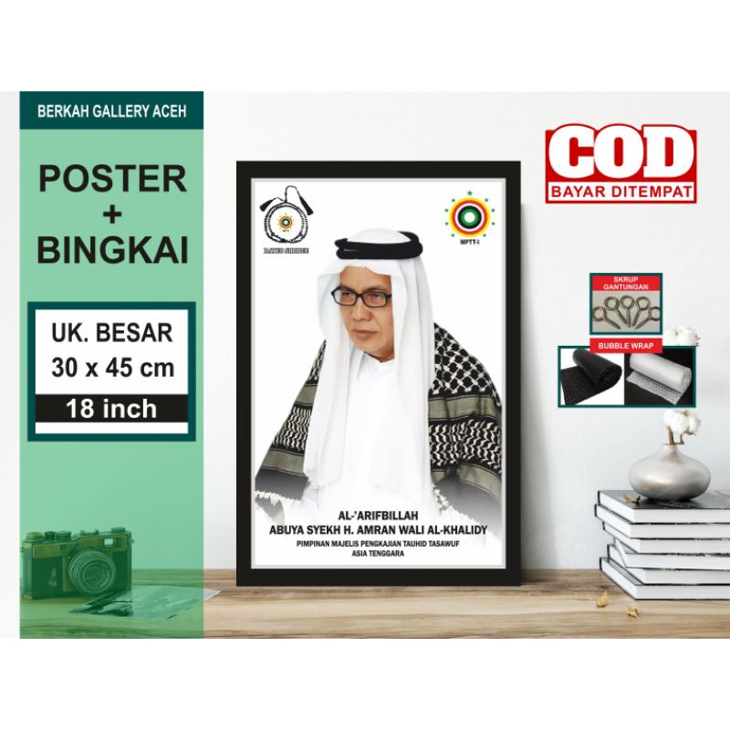 Jual POSTER ULAMA ACEH / FOTO ABUYA AMRAN WALI | Shopee Indonesia