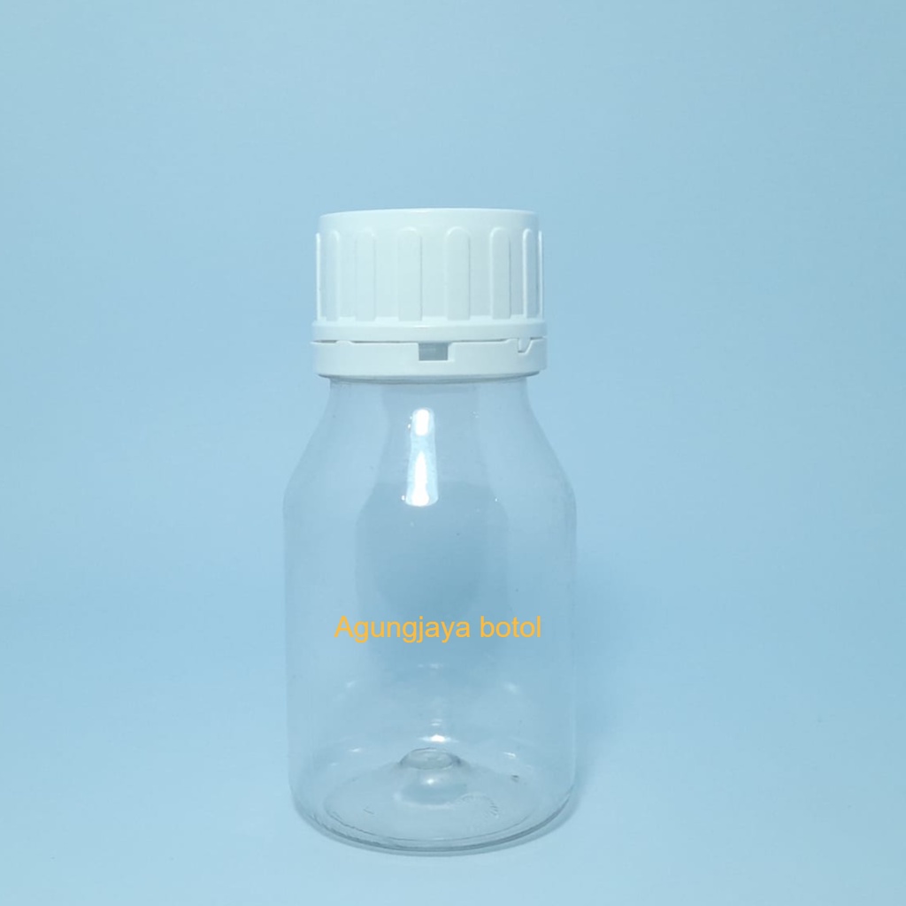 Jual Botol Pet 250 Ml PS Natural Tutup Segel Besar / Botol Plastik / Botol Kimia / Botol Pupuk ...
