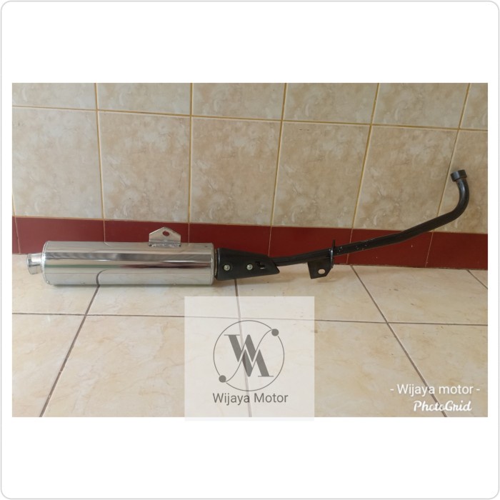 Jual knalpot standar honda revo pertama 2007-2010 wijaya motor | Shopee ...