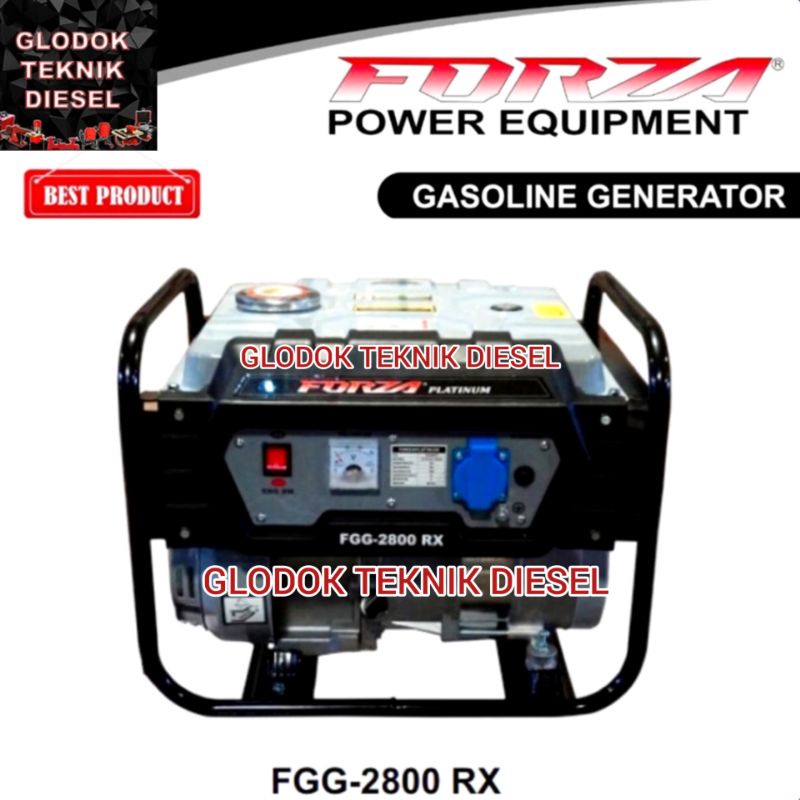 Jual Genset Mini 1000 Watt 4 Tak Forza Platinum FGG2880RX ORIGINAL ...