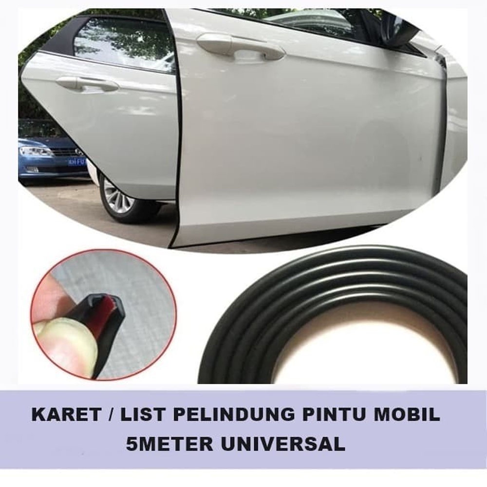 Jual List Karet Pintu Mobil 5 Meter - List Pintu Mobil Universal ...