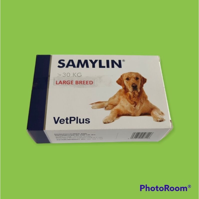 Jual Samylin Large Breed for Dogs VetPlus - Per Box (30 Tab) | Shopee ...
