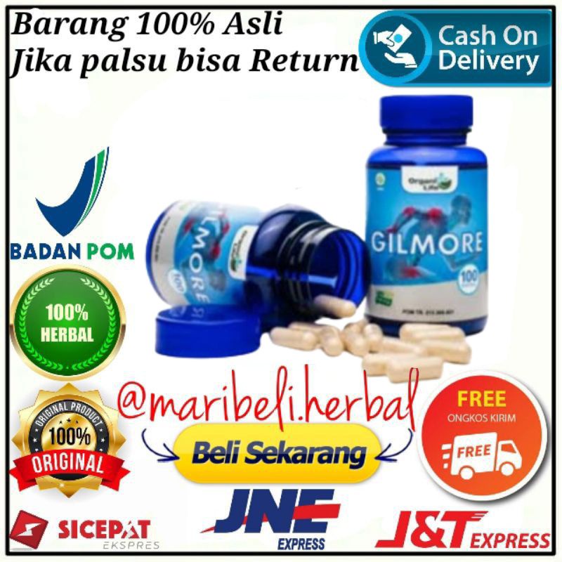 Jual GILMORE Obat Sendi Asli GILMORE Original Obat Nyeri Sendi Tulang ...