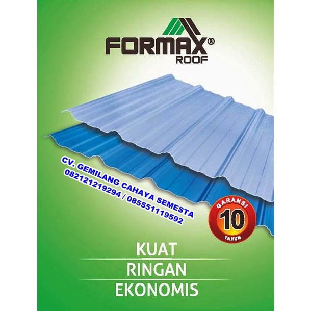 Jual Atap UPVC Formax Roof | Shopee Indonesia