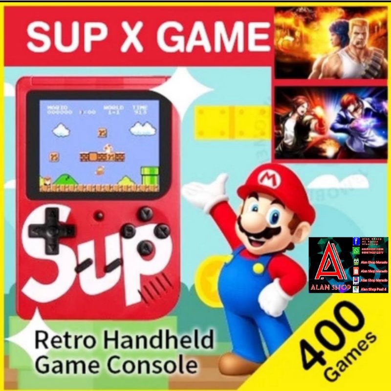 Jual GAME BOY NINTENDO RETRO 400 GAME | Shopee Indonesia