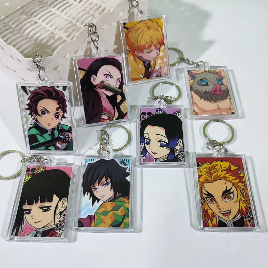 Jual DEMON SLAYER KEYCHAIN - Gantungan Kunci Anime Kimetsu no Yaiba ...