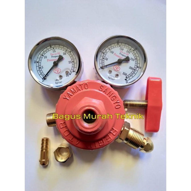 Jual LPG REGULATOR LAS MAX YAMATO YR-76 WELDING REGULATOR bagus-murah99 Murah | Shopee Indonesia