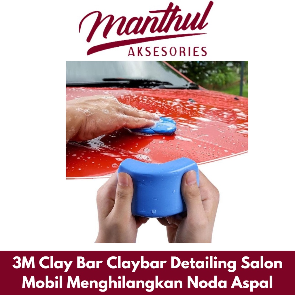 Jual 3M Clay Bar Claybar Detailing Salon Mobil Menghilangkan Noda Aspal ...