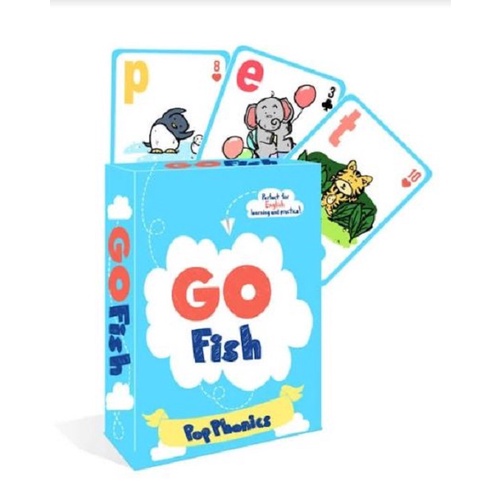 Jual ABC Pop Phonics : Go Fish Cards | Shopee Indonesia