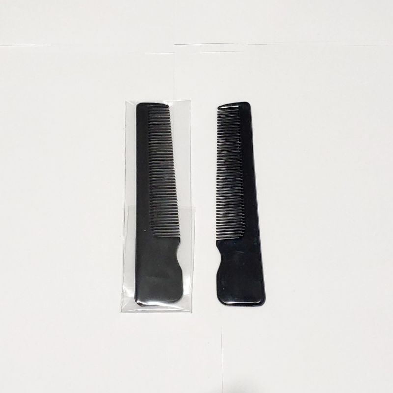 Jual sisir rambut pomade hitam tebal premium quality / sisir saku ...