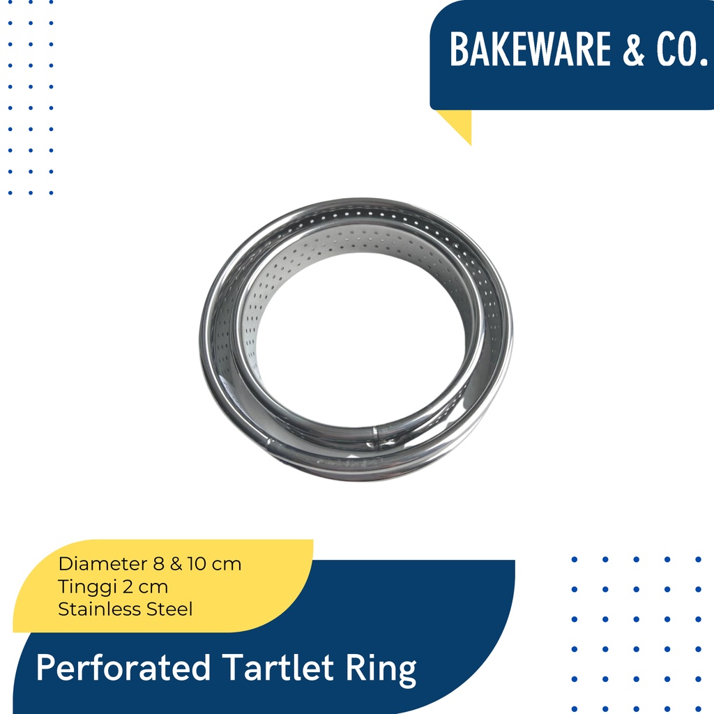 Jual Perforated Tartlet Pie Ring | Shopee Indonesia
