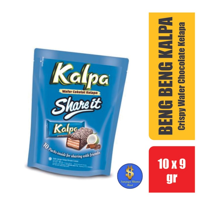 Jual Roma Kalpa Share It-Wafer Cokelat Kelapa Share It | Shopee Indonesia