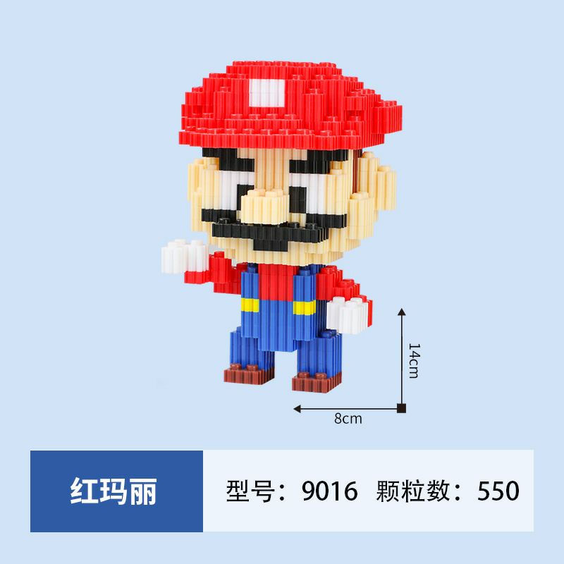 Jual Nano Block Mario Series Mainan Balok Building Block Nano Blok Nano Bricks Balok Susun ...