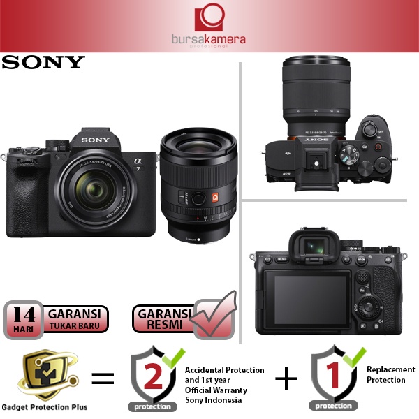 Jual Sony A7IV Kit + Sony FE 35mm f/1.4 GM Lens A7 IV | Shopee Indonesia