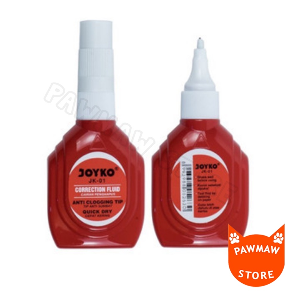 Jual Tip ex Cair Joyko Botol Merah ( 1 pcs ) | Shopee Indonesia