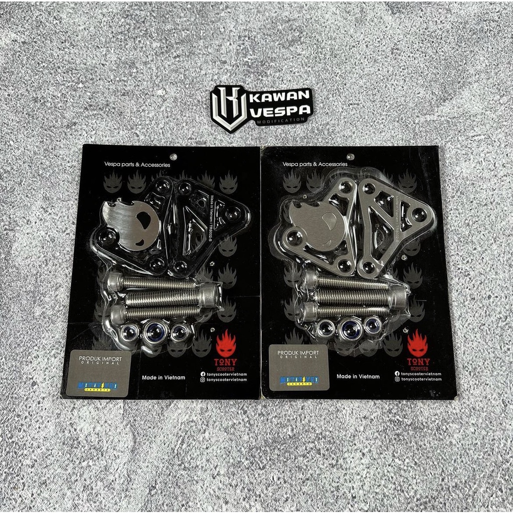 Jual Lowering kit Shock adjuster Tony scooter Medium Level for Vespa ...