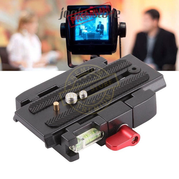 Jual Tripod Quick Release Plate P200 Adapter QR DSLR Manfrotto 501 ...