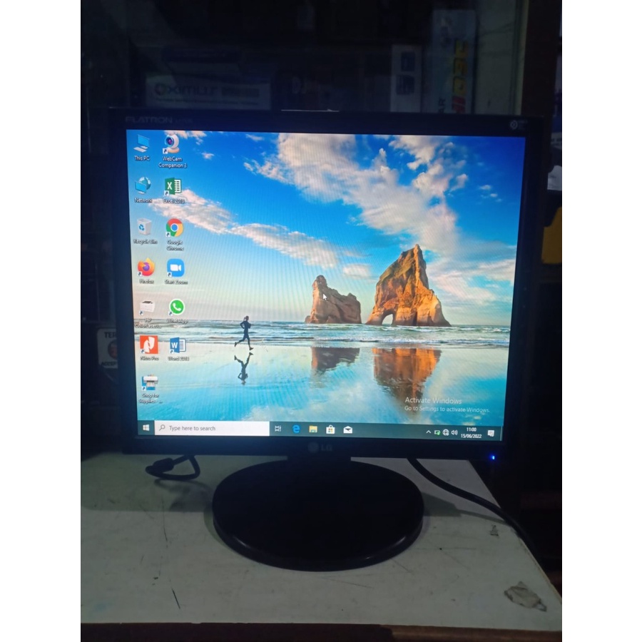 Jual LCD Monitor PC LG 17 Inch 17" Bekas Petak Non Wide VGA - cacat ...