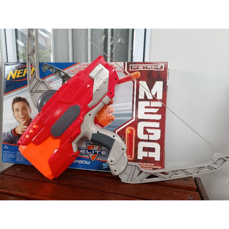 Jual Pistol Nerf Mega Thunderbow (Panah) ( Permainan Anak ) | Shopee ...