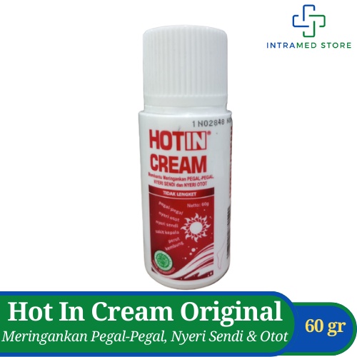 Jual Hot In Cream Original Botol 60 gr / Obat Nyeri Otot / Pegal-Pegal ...