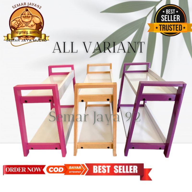 Jual RAK CUSTOM WARNA BUMBU DAPUR 2 SUSUN MINIMALIS SERBAGUNA MUTU ...