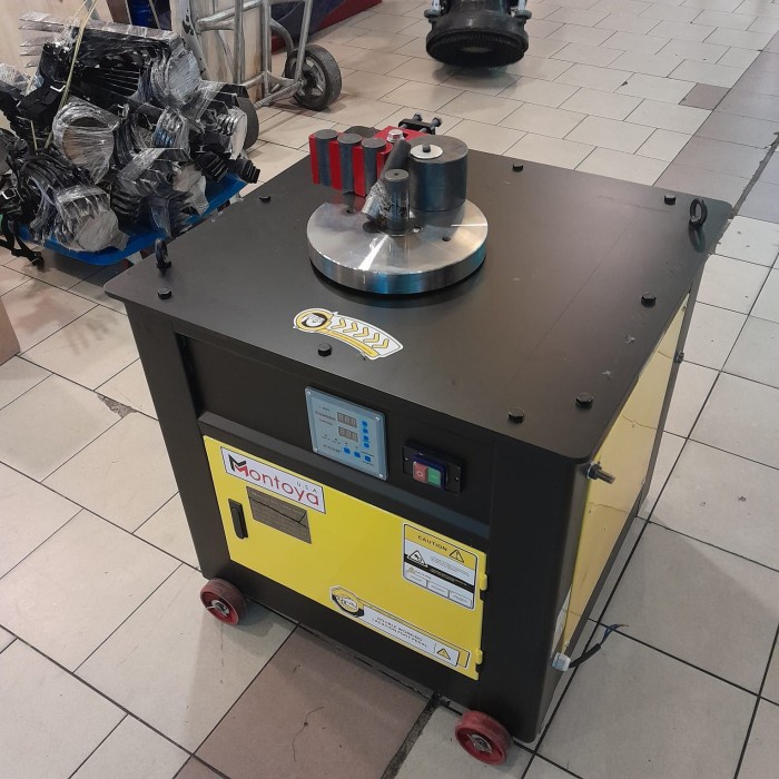 Jual Bar Bender Electric Alat Bending penekuk Besi 25 mm MONTOYA BB32-1 ...