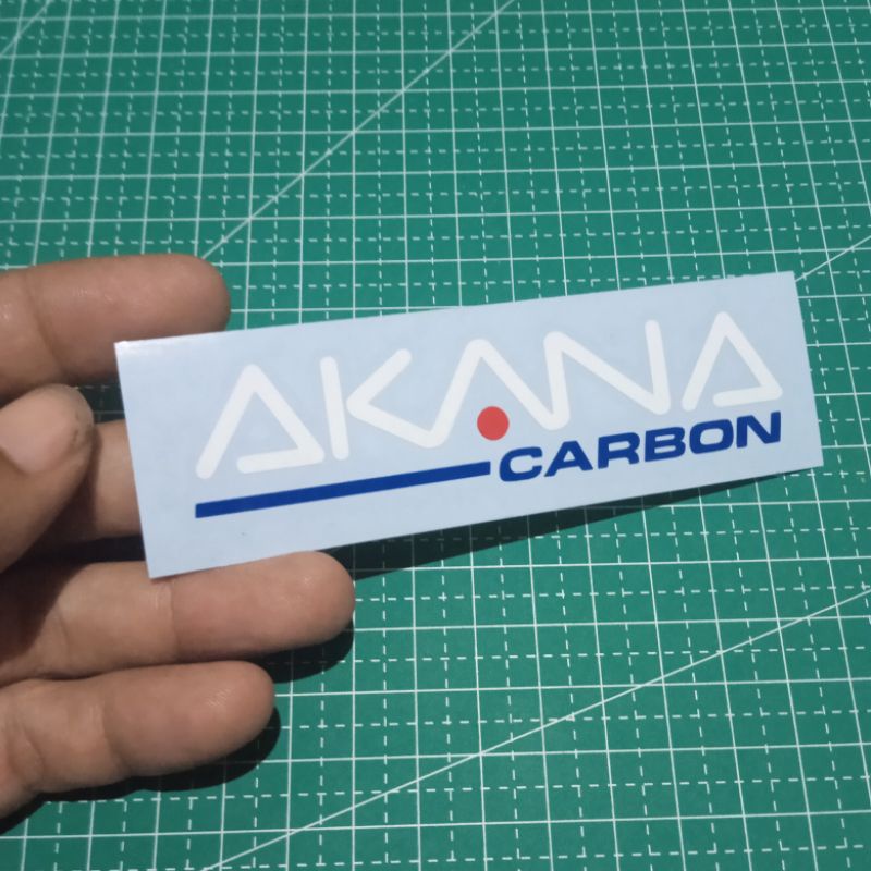 Jual sticker akana carbon new | Shopee Indonesia