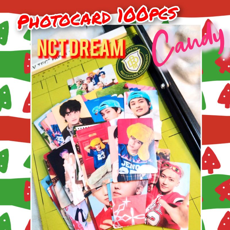 Jual NCT Dream Candy Photocard 2 sisi 100pcs!! | Shopee Indonesia