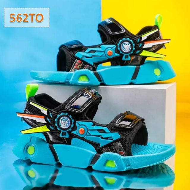 Jual Jejak Sandal Anak Laki-laki Casual Motif Ranger Velcro Stylish ...