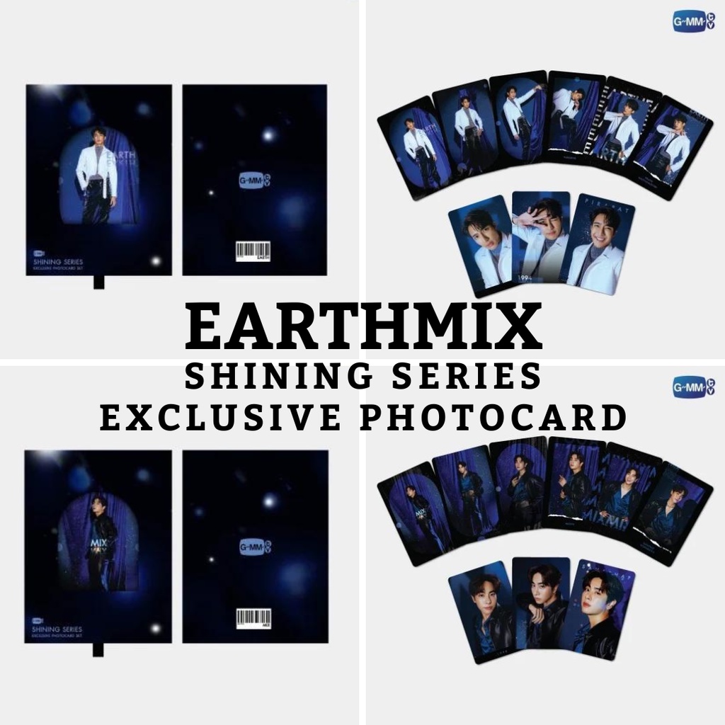 Jual [ SHARING ] EARTHMIX SHINING SERIES EXCLUSIVE PHOTOCARD SET || EARTH PIRAPAT - MIX SAHAPHAP ...