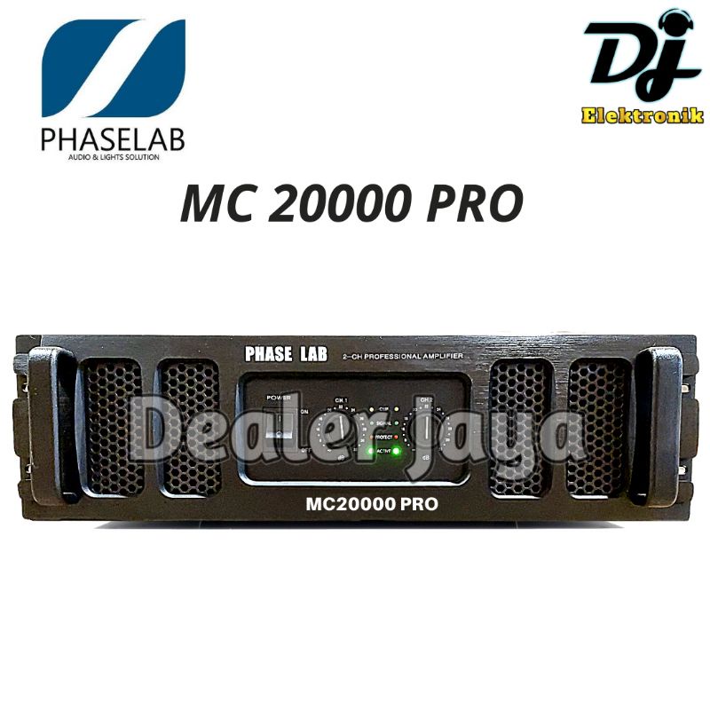 Jual Power Amplifier Phaselab / Phase Lab MC 20000 PRO / MC20000 PRO ...