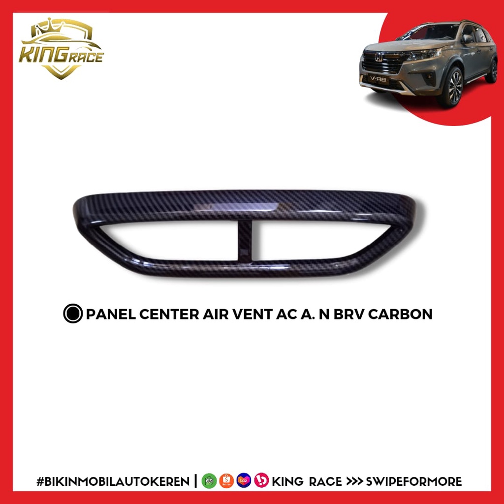 Jual Cover Panel Air Vent Ac All New BRV 2022 2023 Center Carbon ...