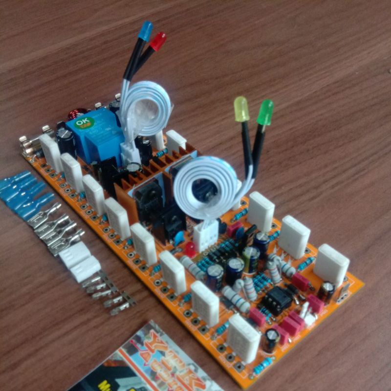 Jual KIT Driver Power Amplifier SOCL 506 TEF 2U 20 Cm 8 Set TR Final ...