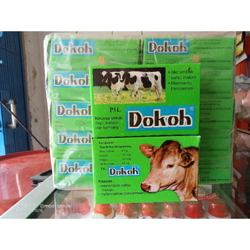 Jual Pil Dokoh Eka Farma/ Pil penafsu makan kambing, sapi, dan kerbau ...
