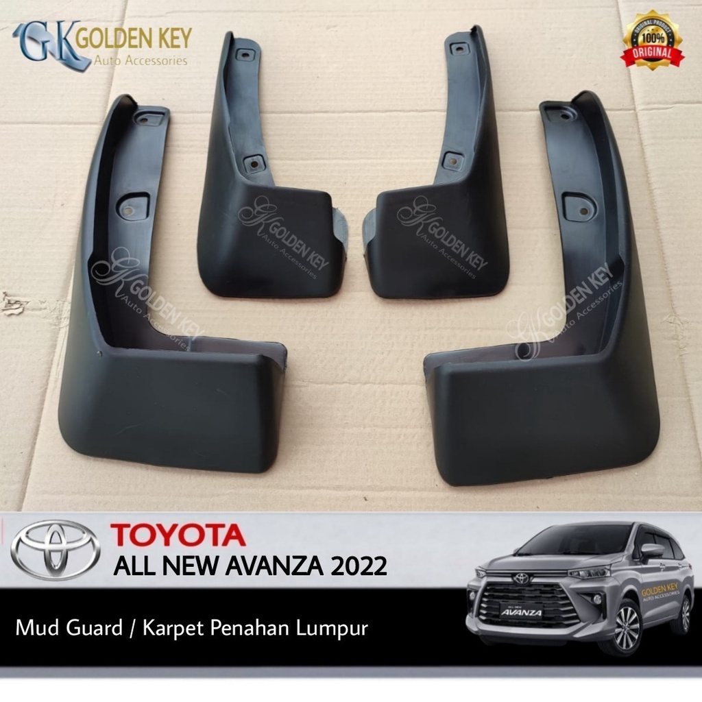 Jual Mud Guard All New Avanza 2022 Karpet Lumpur Black | Shopee Indonesia