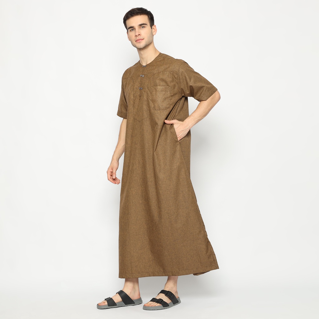 Jual SHOHIB JUBAH PRIA OMAN LENGAN PENDEK | Shopee Indonesia
