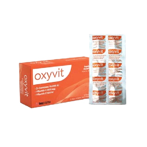 Jual OXYVIT VITAMIN C VITAMIN A VITAMIN E 6 TABLET | Shopee Indonesia