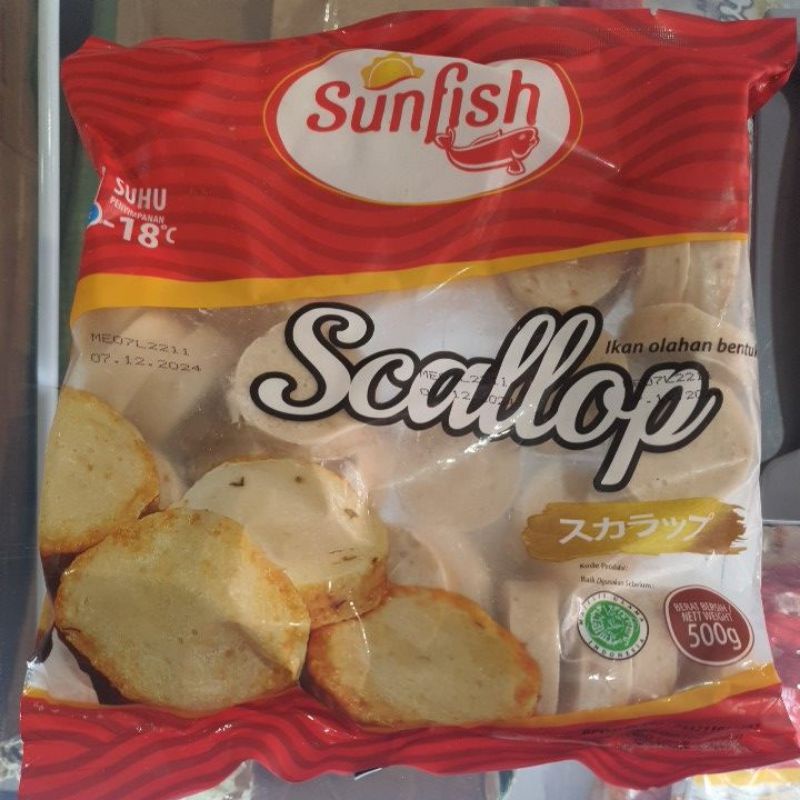 Jual Sunfish Scallop 500gr | Shopee Indonesia