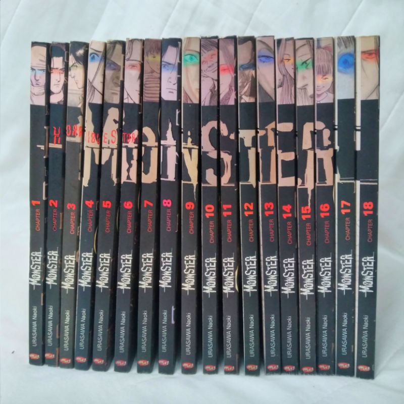 Jual Komik manga Monster - Naoki Urasawa volume 1-18 fullset TAMAT ...