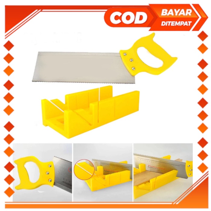 Jual Hemat Gergaji Potong Siku Manual Miterbox Graji Sudut Pigura Alat ...
